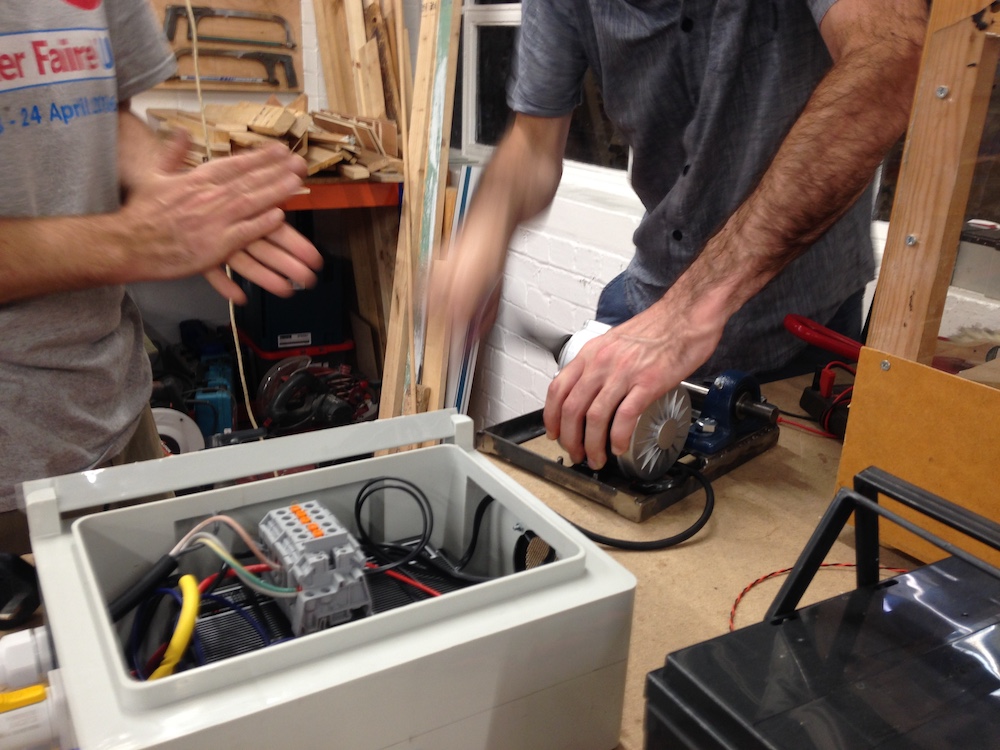 Powering the machine - When The Future Comes